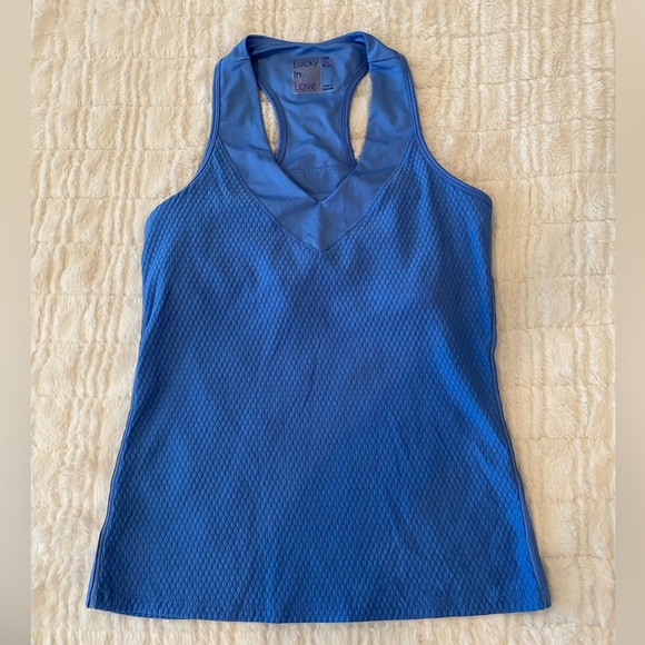 Lucky in Love | Tops | Lucky In Love Periwinkle Tank Top | Poshmark